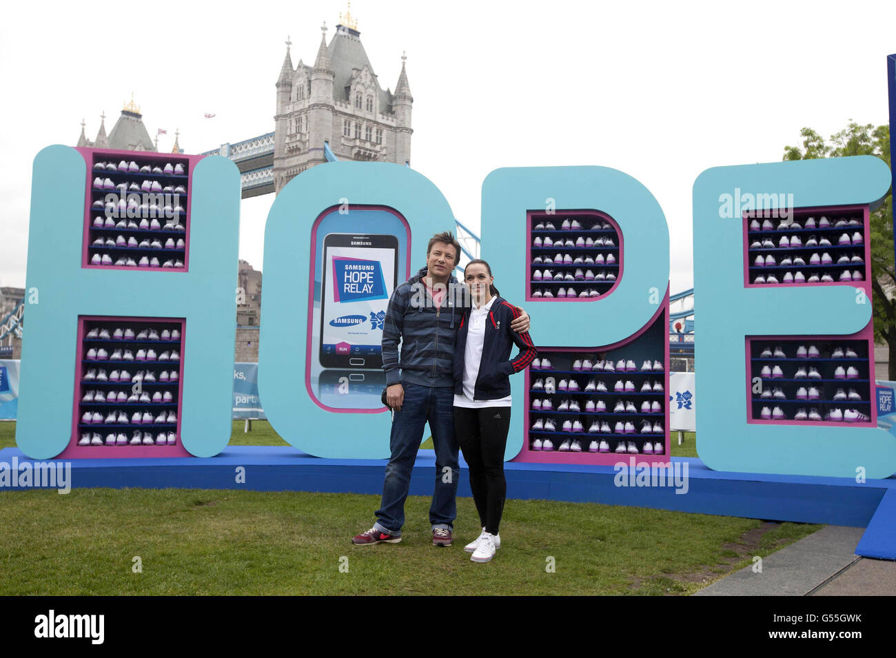 Jamie Oliver and Olympic hopeful Victoria Pendleton launch the Samsung ... Jamie Oliver and Olympic hopeful Victoria Pendleton launch the Samsung ...