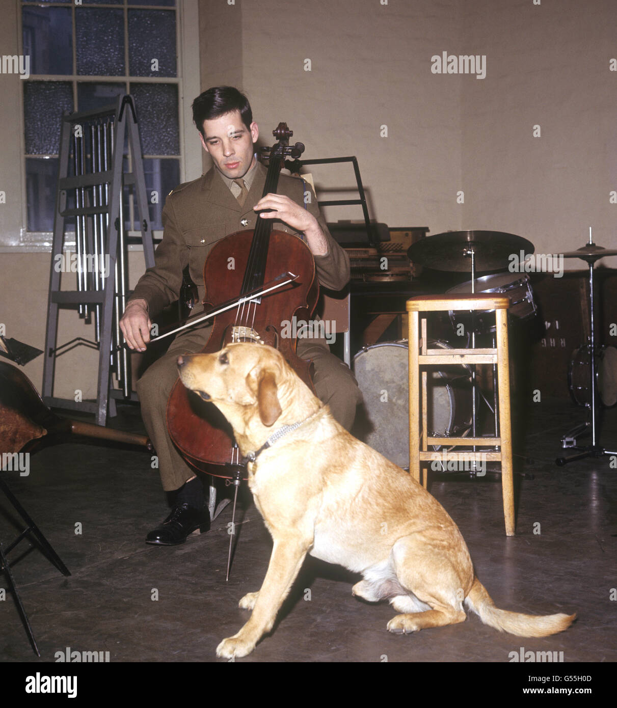 Christopher Gee from Worthing, member of the Household Cavalry, has an ...