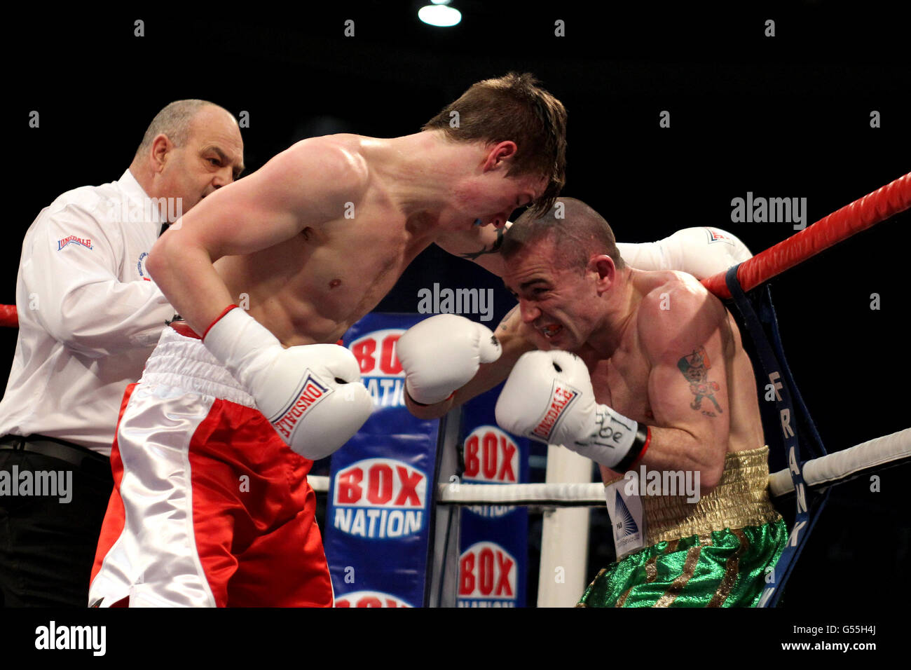 Boxing - Paul Appleby v Stephen Ormond - Braehead Arena. Paul Appleby ...
