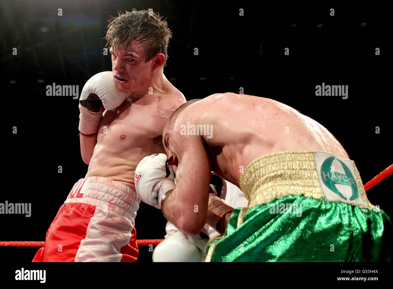 Boxing - Paul Appleby v Stephen Ormond - Braehead Arena Stock Photo - Alamy