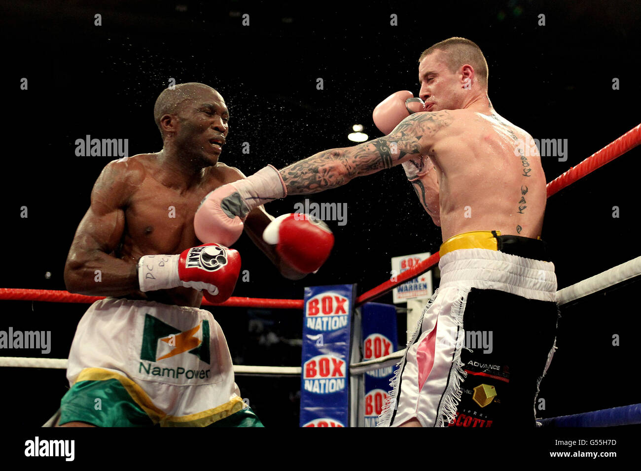 Boxing - WBO Lightweight Title - Ricky Burns v Paulus Moses - Braehead ...
