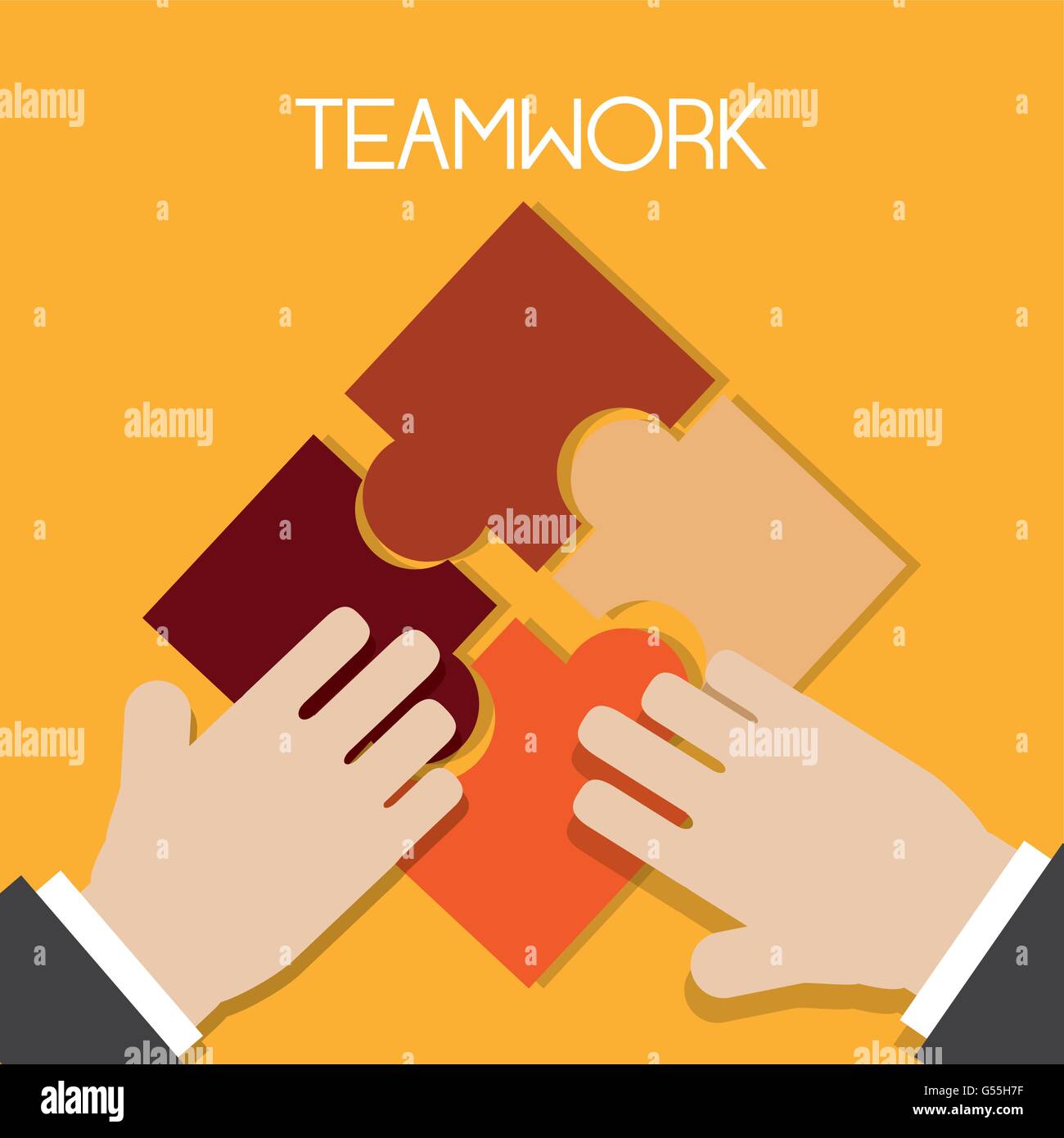 Successful team career development assistance hi-res stock photography ...