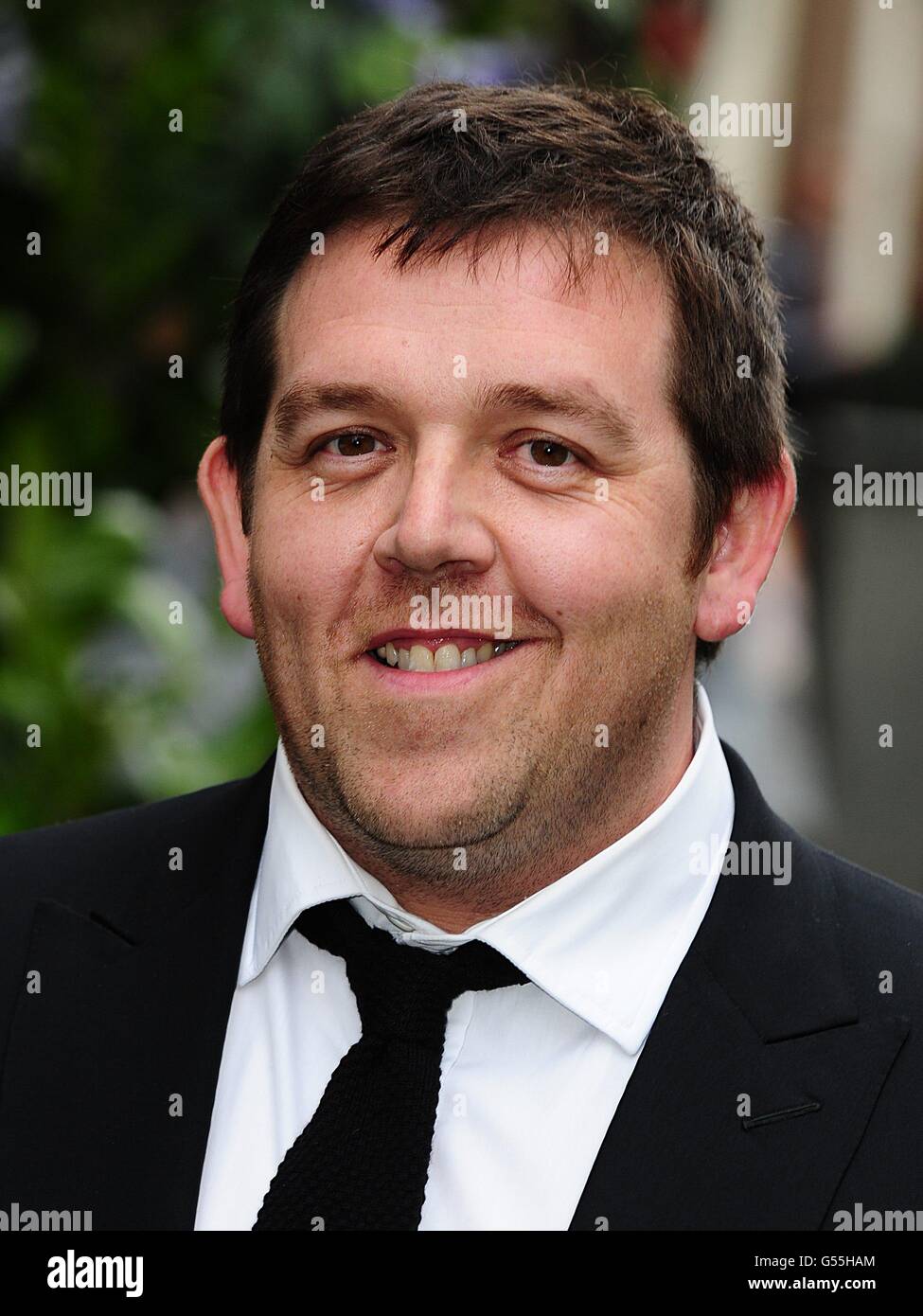 Nick Frost arriving for the UK premiere of Snow White And The Huntsman ...