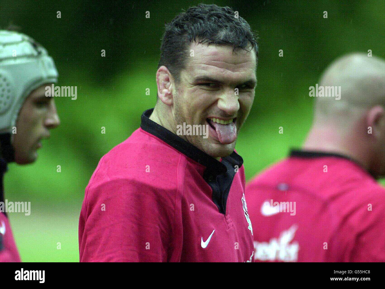 Rugby Martin Johnson Stock Photo - Alamy