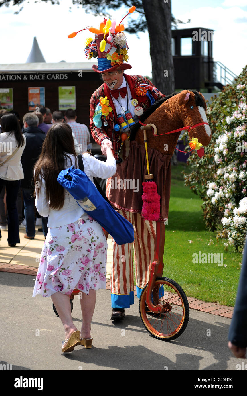 Professor crump entertains racegoers hi-res stock photography and ...