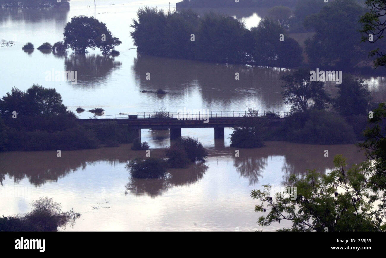 Floods River Ouse Stock Photo - Alamy