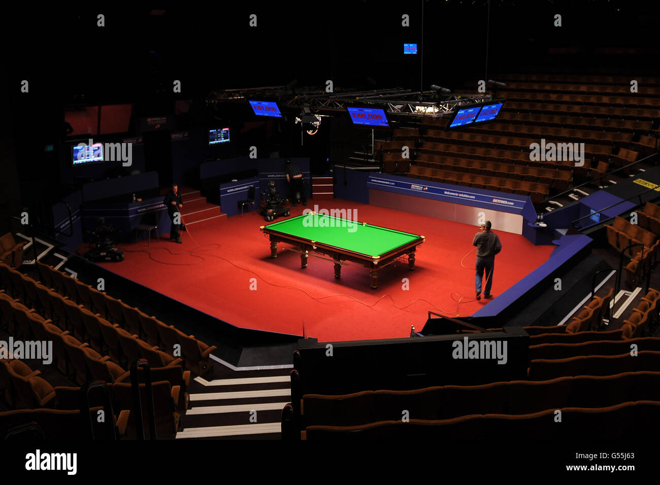 Ampics snooker gv general view hi-res stock photography and images - Alamy