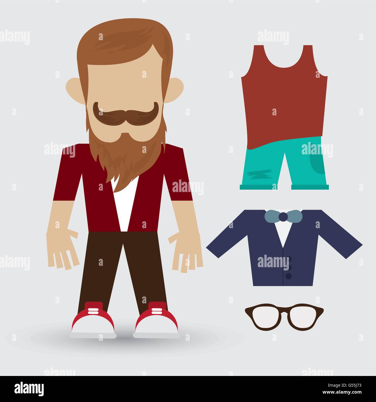 Hypster Stock Vector Images - Alamy