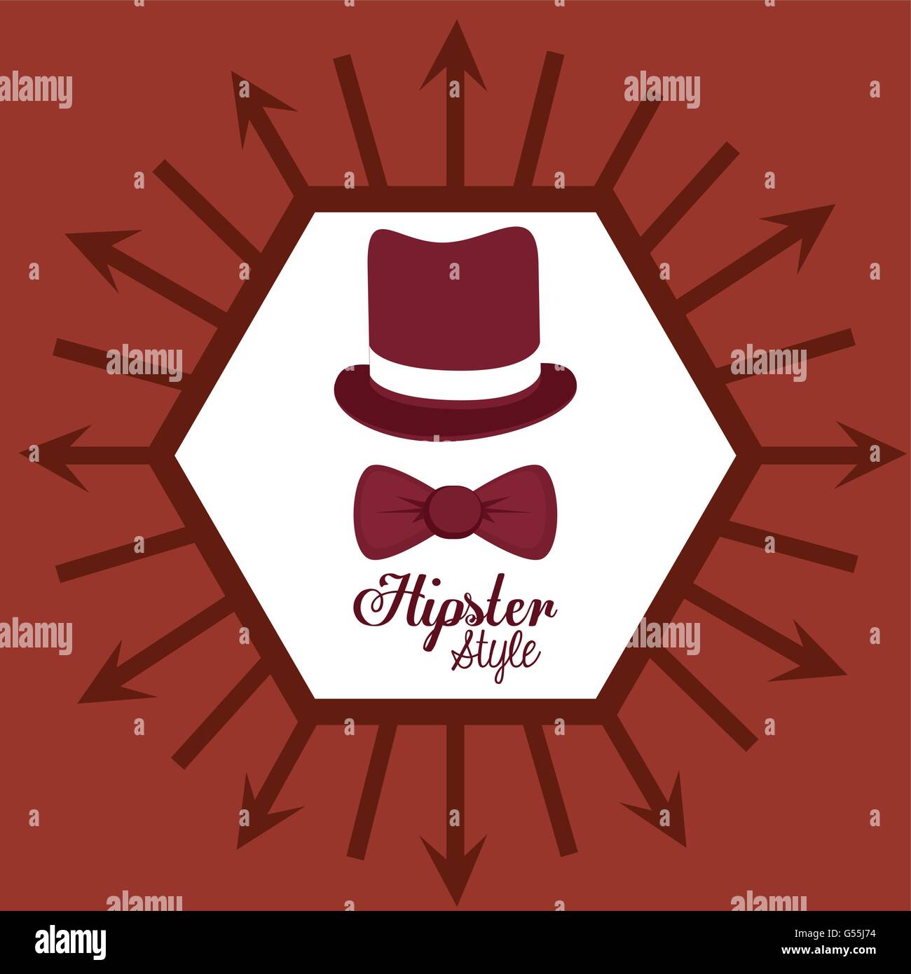 Hypster style design Stock Vector Image & Art - Alamy