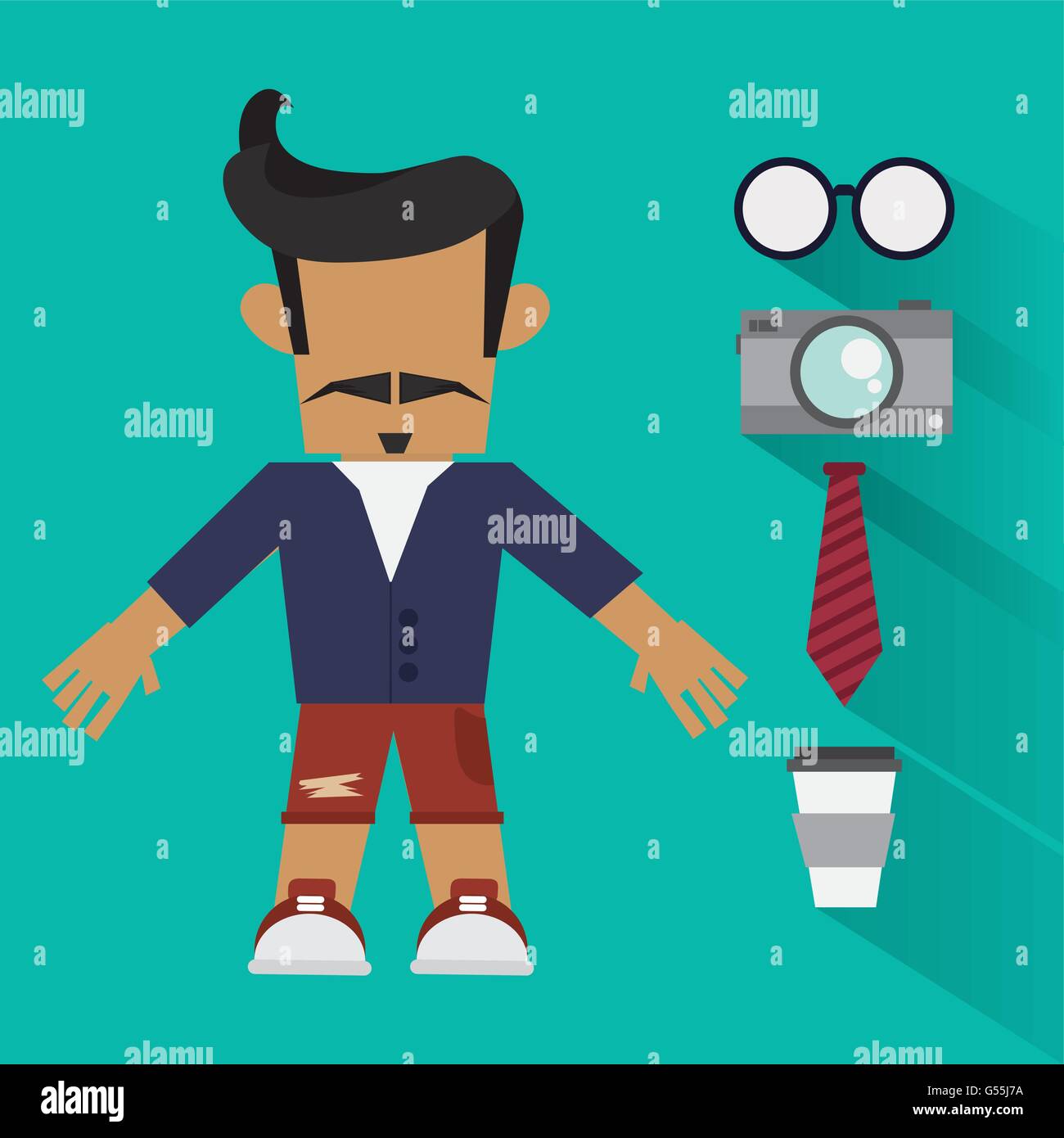 Hypster Stock Vector Images - Alamy