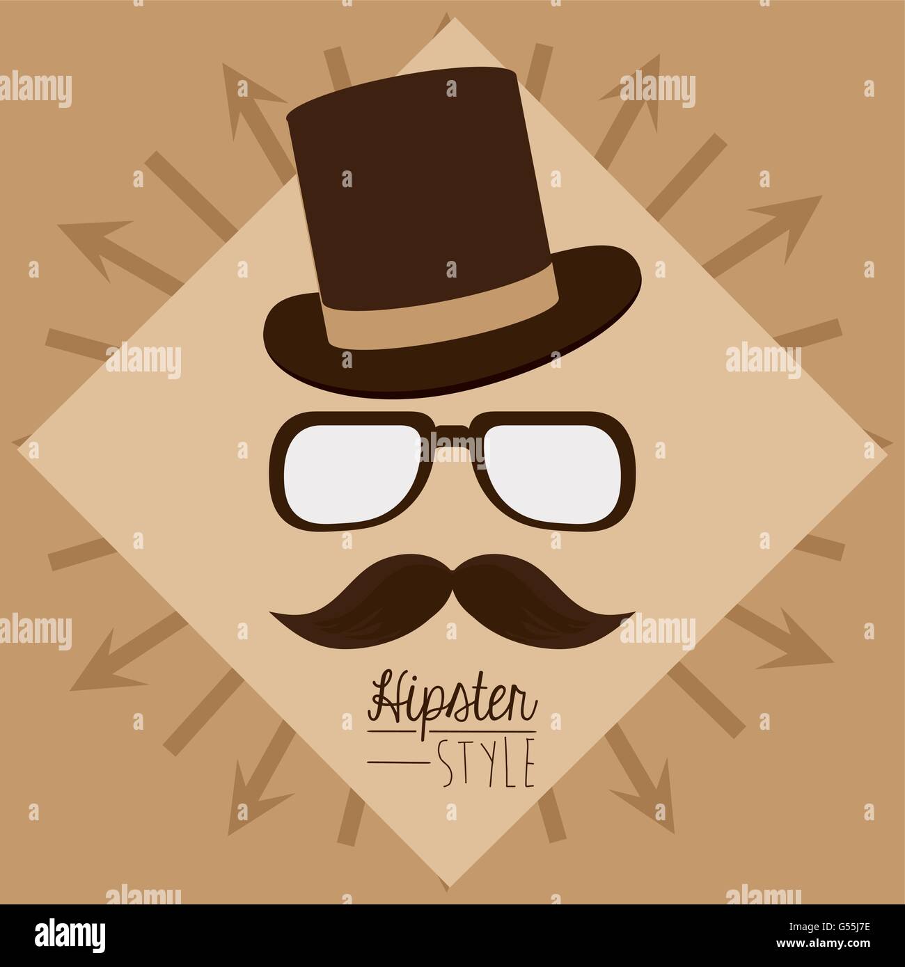Hypster style design Stock Vector Image & Art - Alamy
