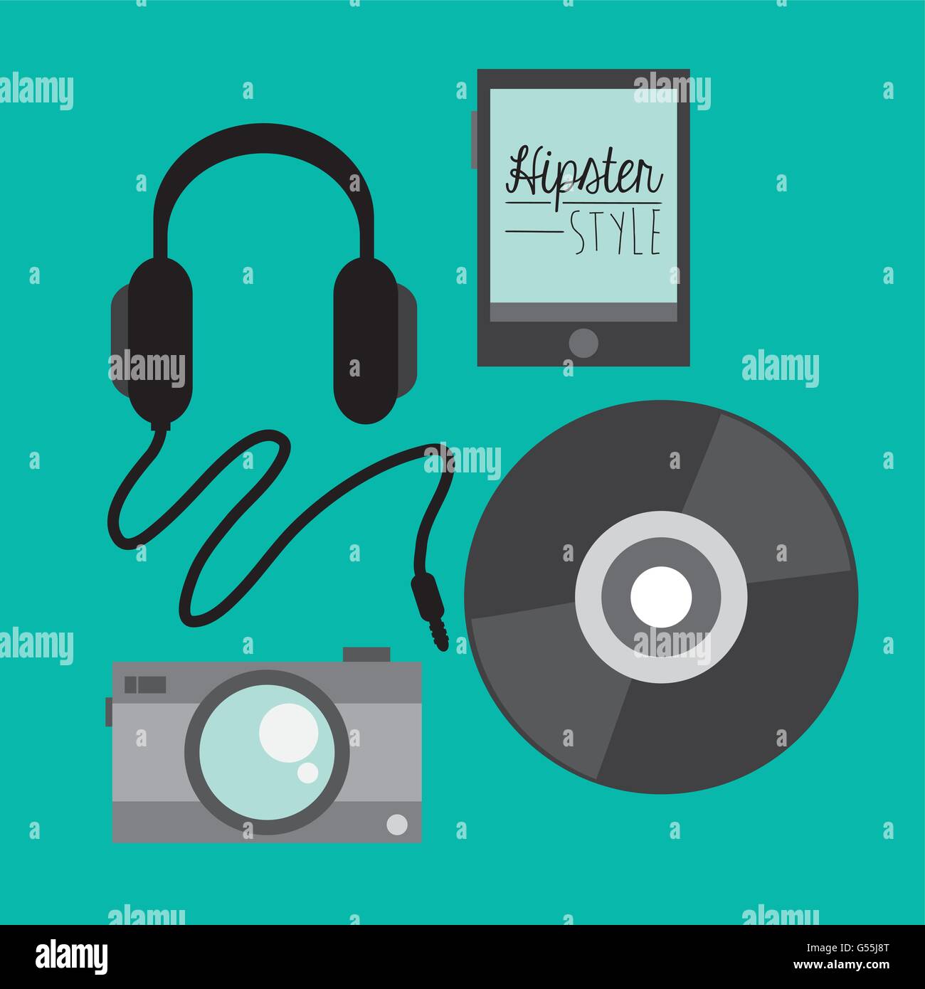 Hypster style design Stock Vector Image & Art - Alamy