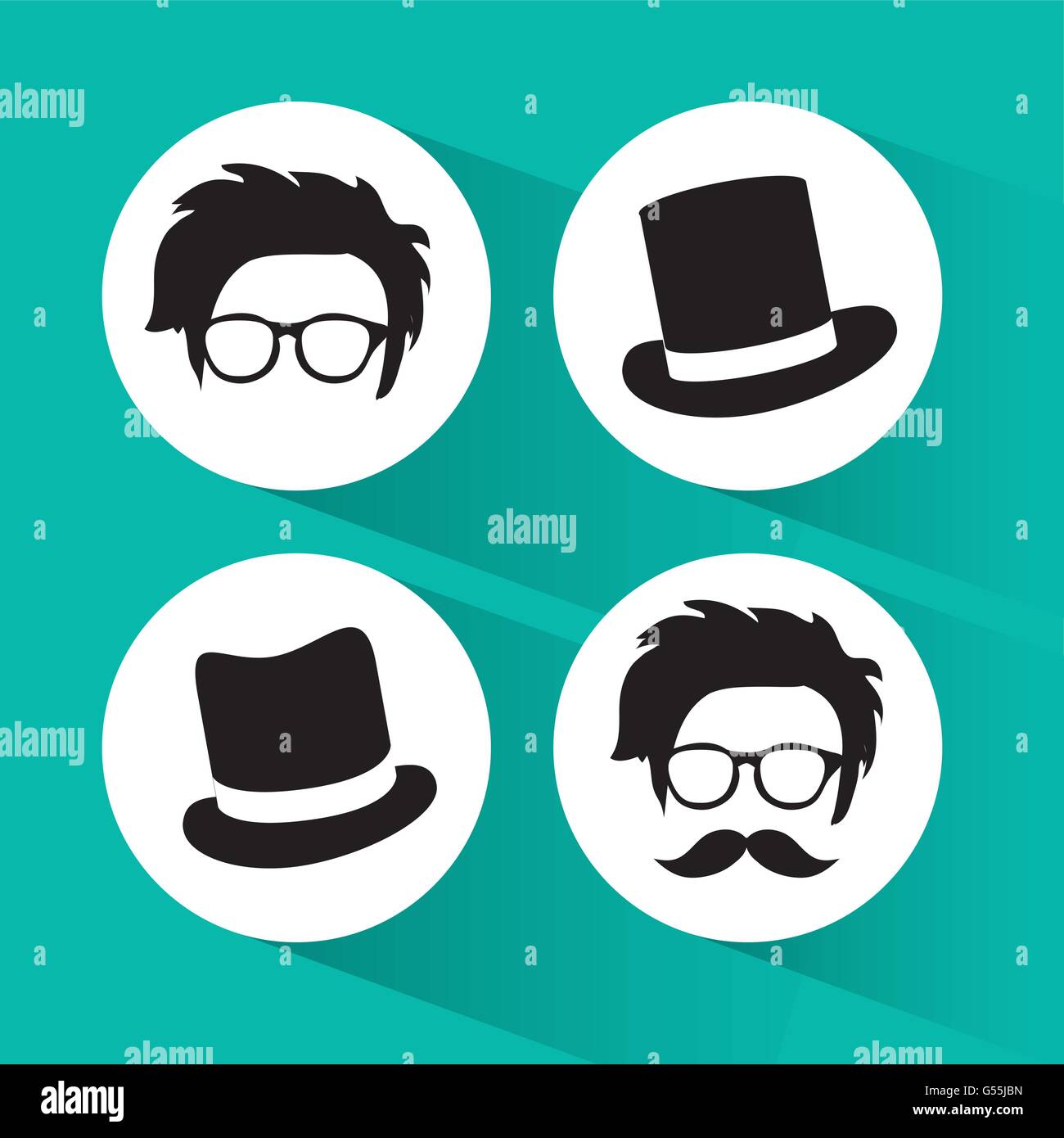 Hypster Stock Vector Images - Alamy