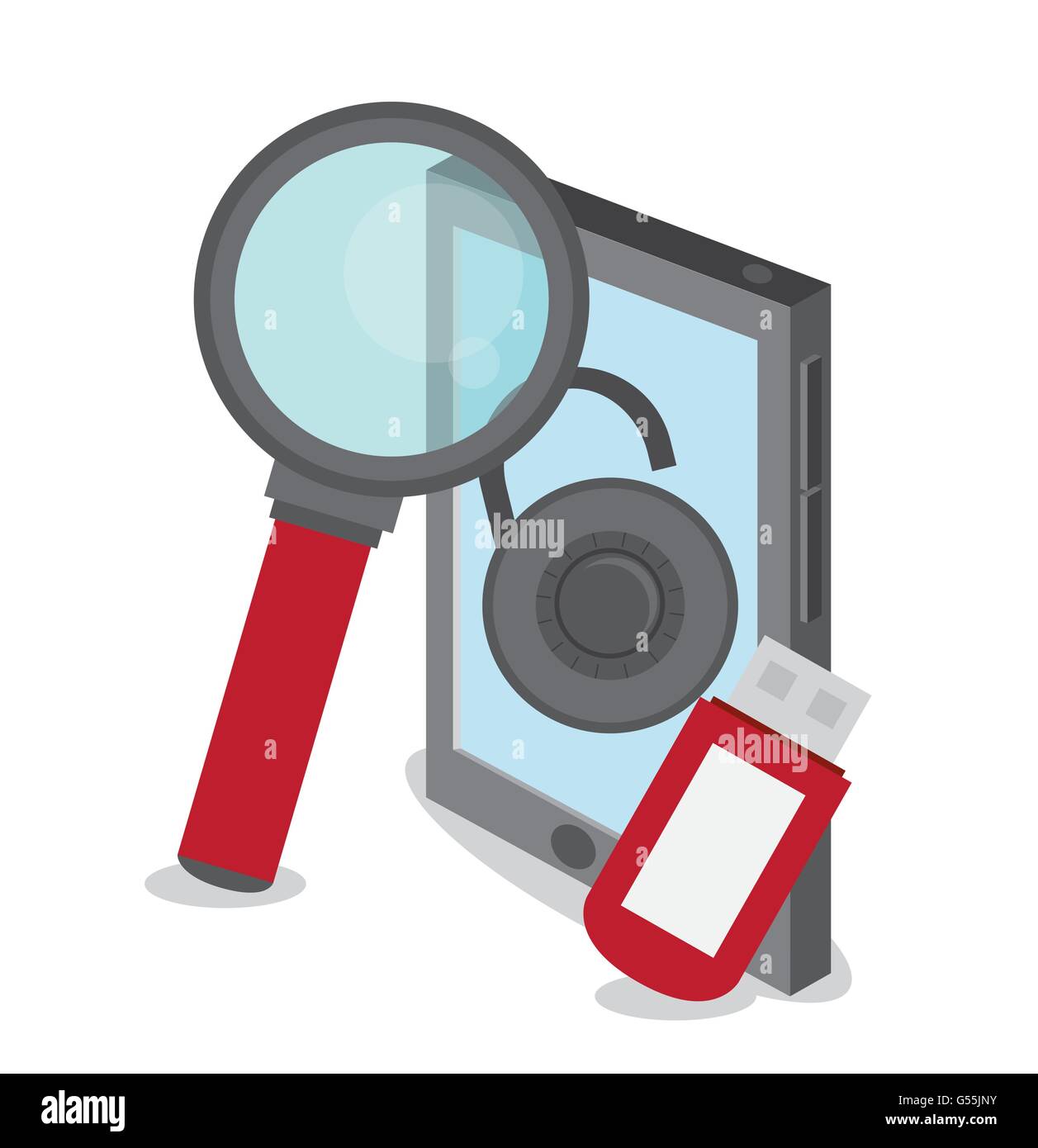 Security System design Stock Vector Image & Art - Alamy