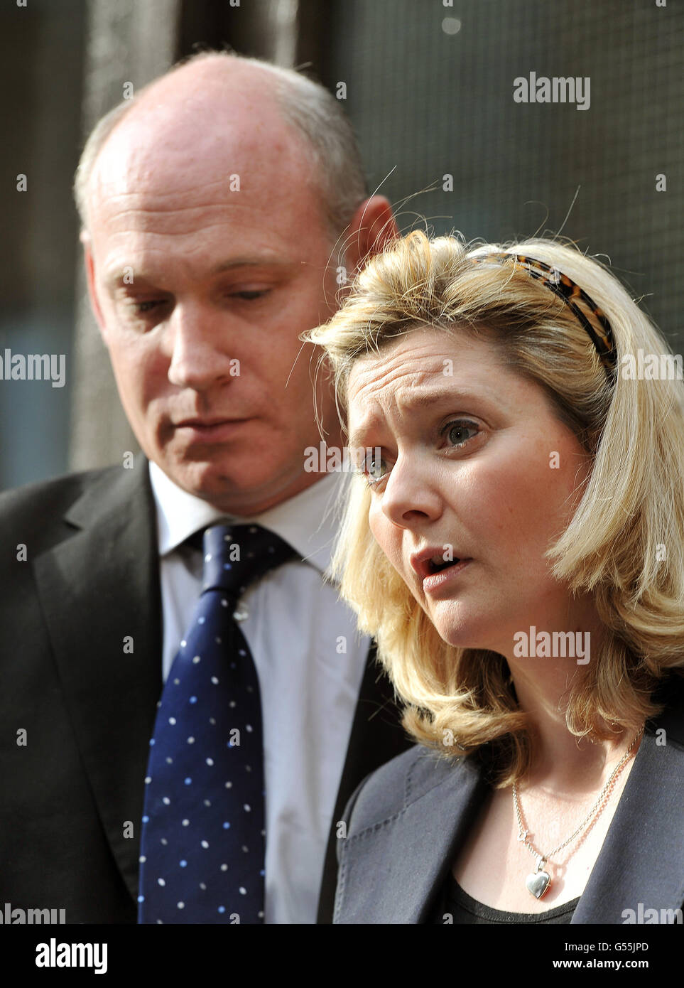 Following inquest into death baby son thomas hi-res stock photography ...