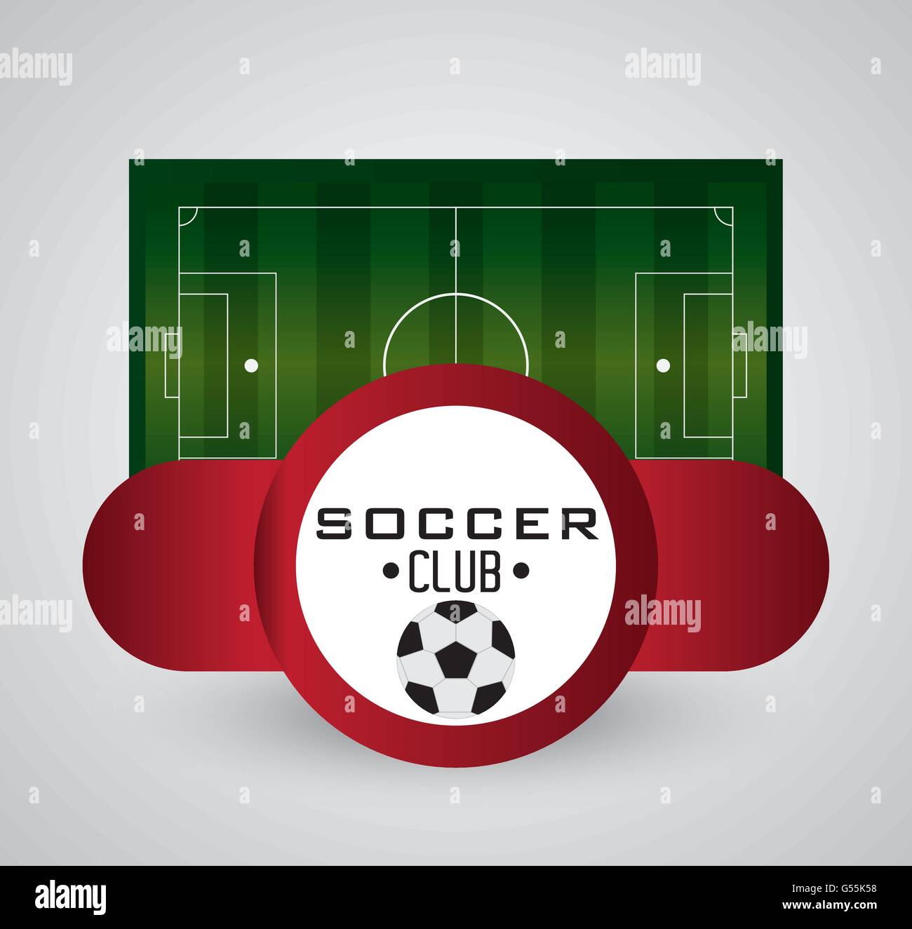 Soccer club design Stock Vector Image & Art - Alamy