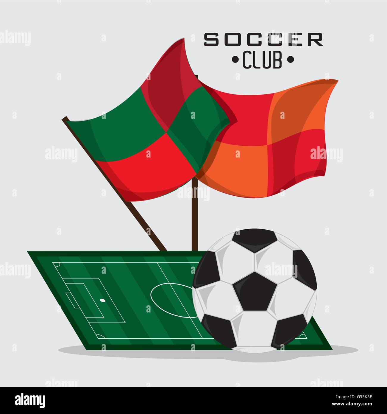 Soccer club design Stock Vector Image & Art - Alamy