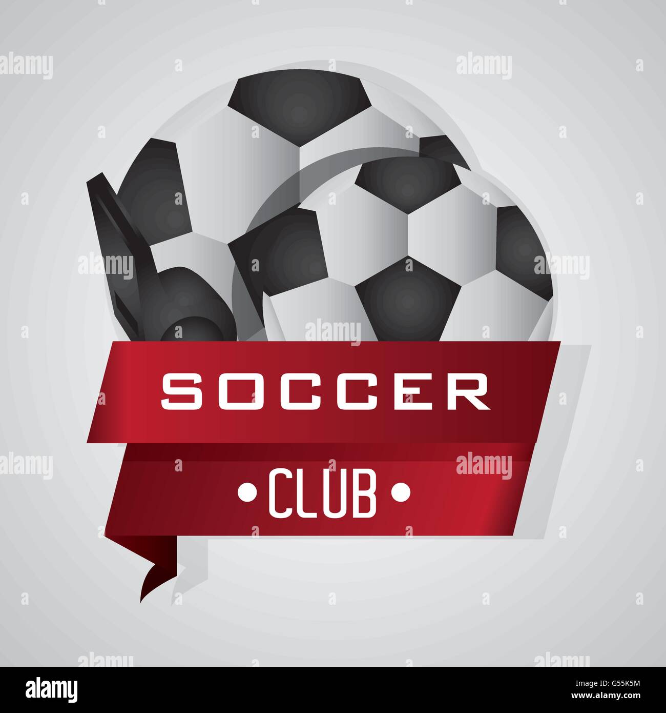 Soccer club design Stock Vector Image & Art - Alamy