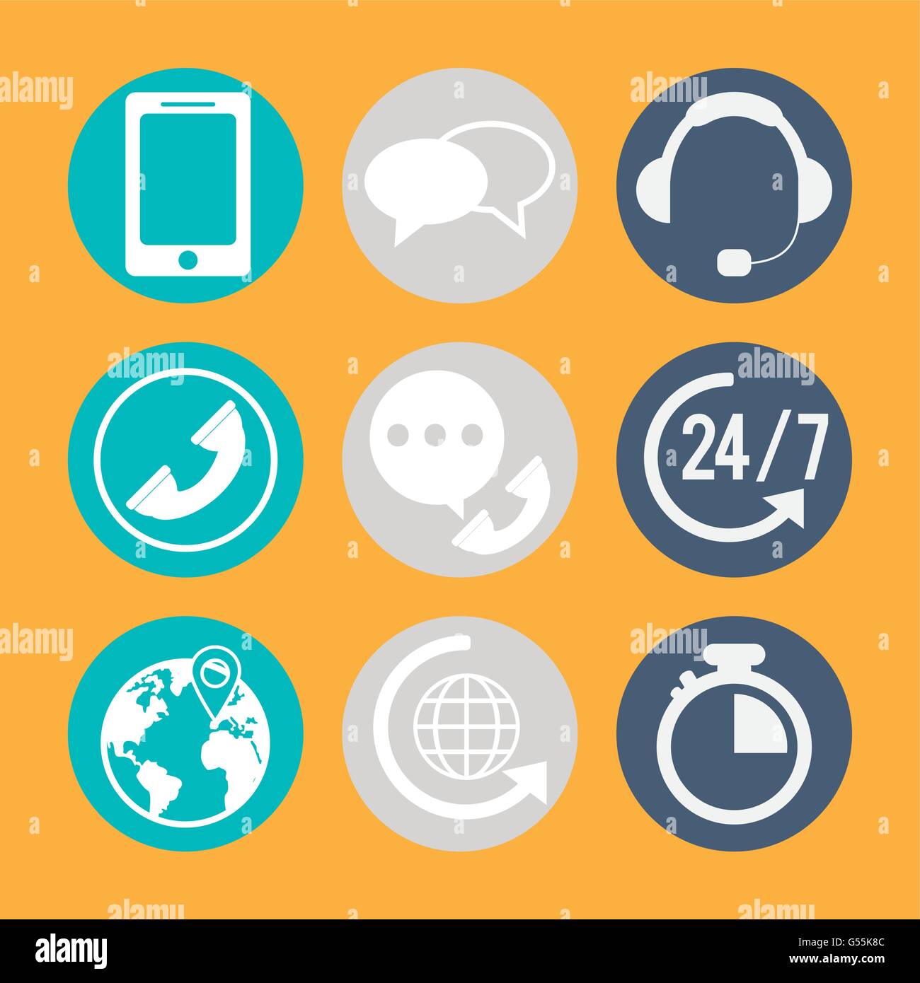 Customer service design Stock Vector Image & Art - Alamy