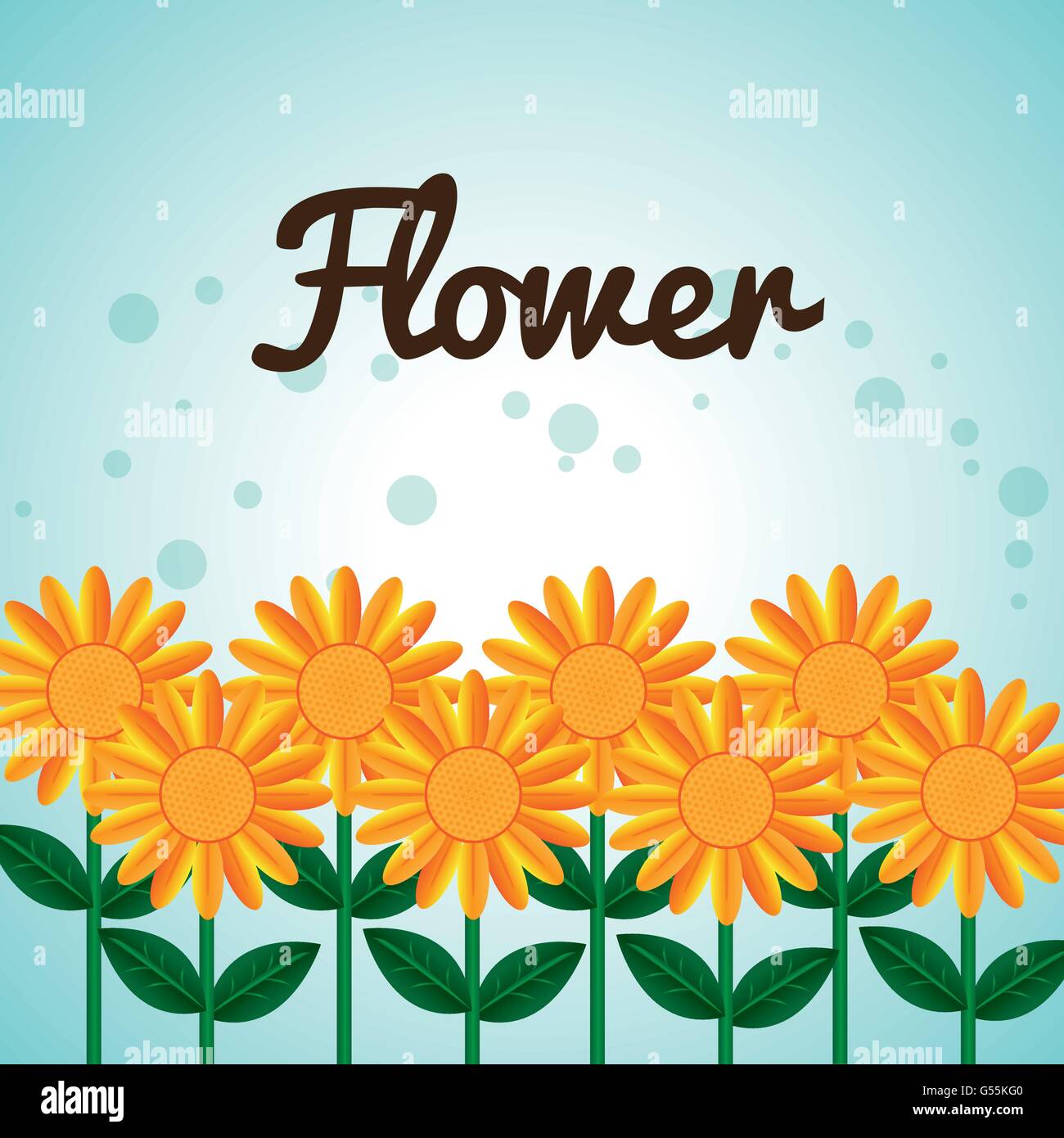 Flower of garden design Stock Vector Image & Art - Alamy
