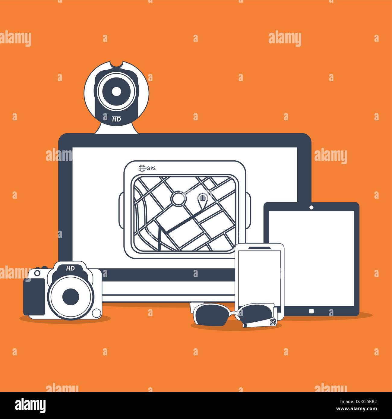 Device and Technology design Stock Vector Image & Art - Alamy