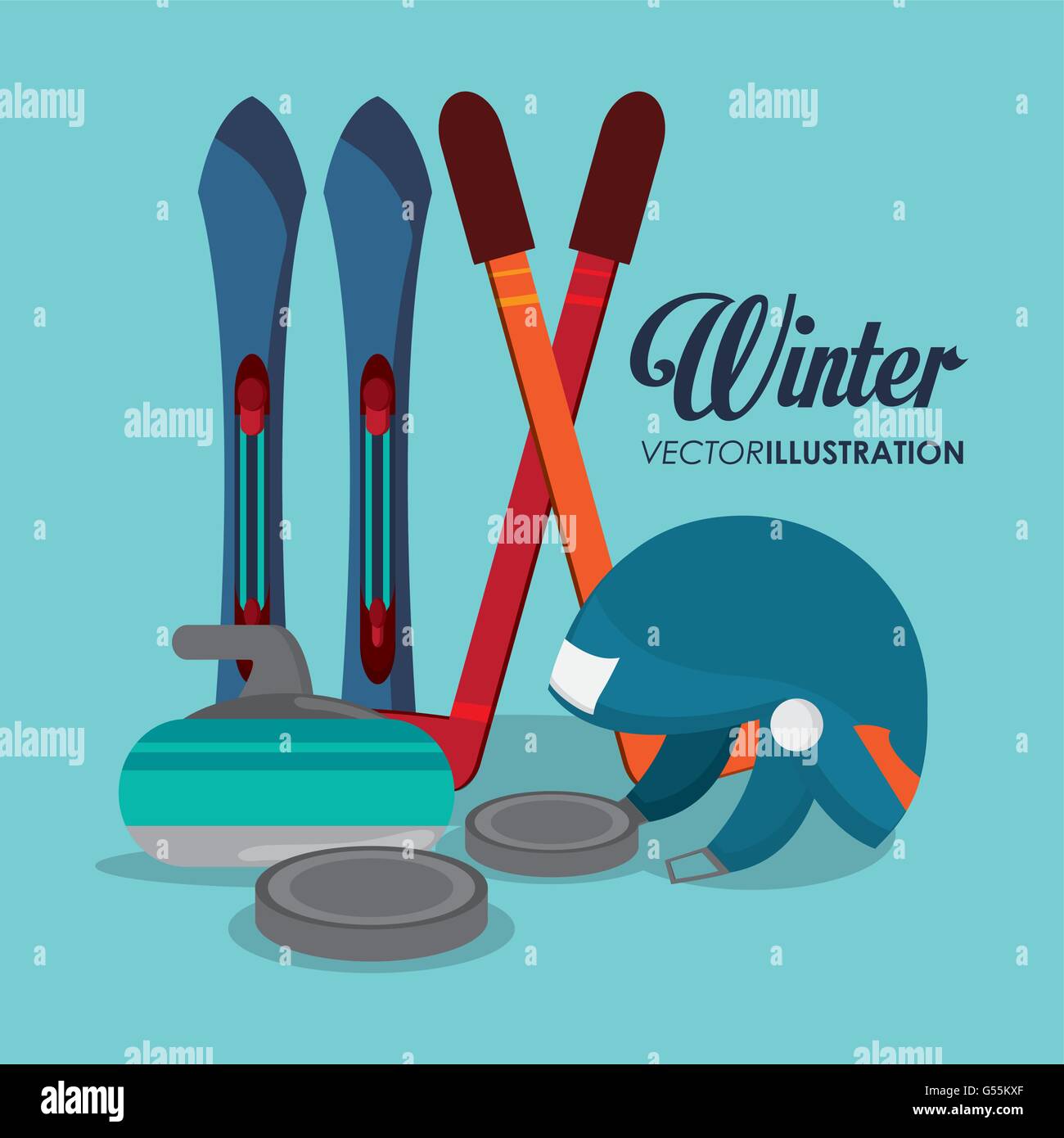 Winter Sport design Stock Vector Image & Art - Alamy