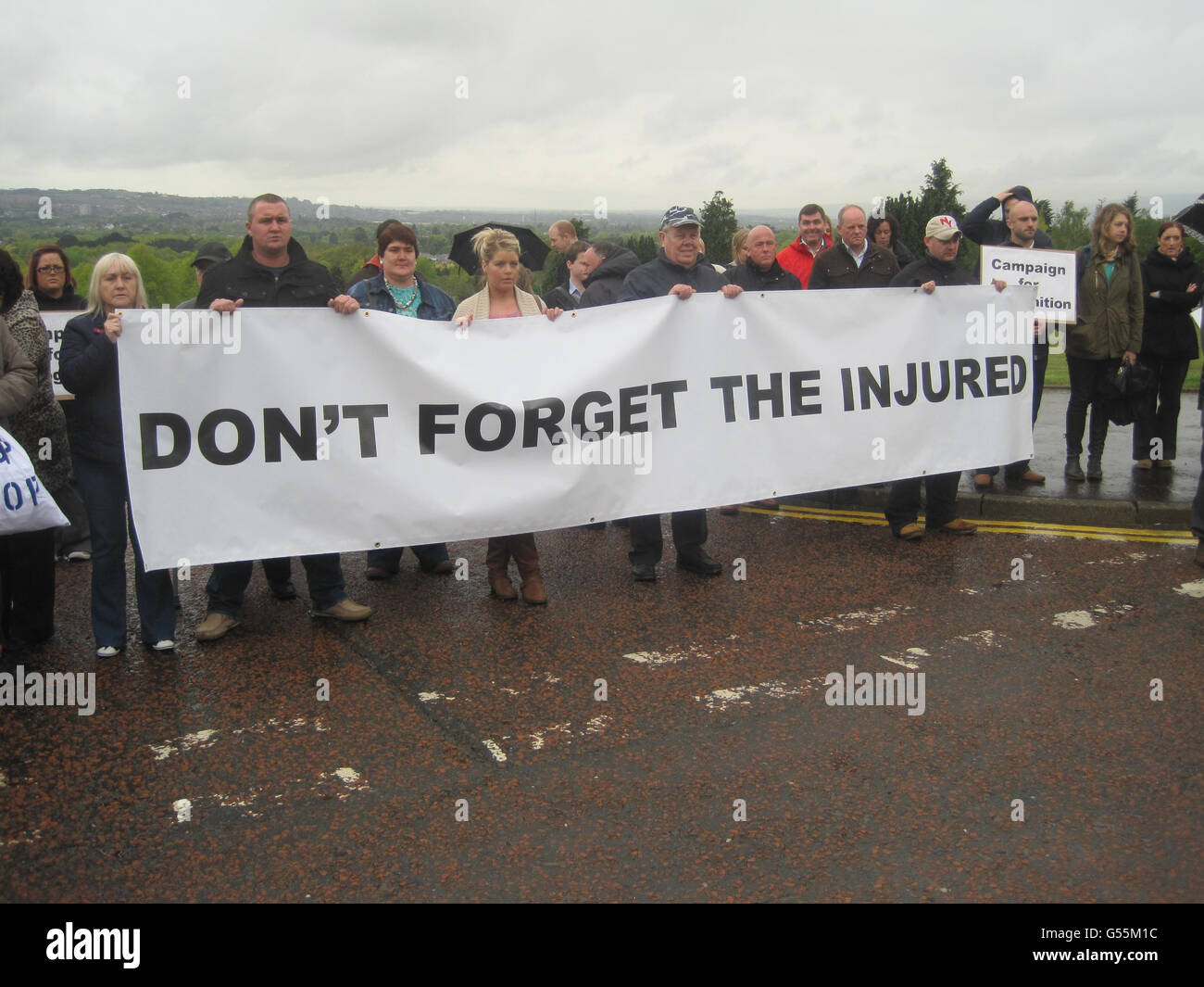 Troubles victims urge more support hi-res stock photography and images ...