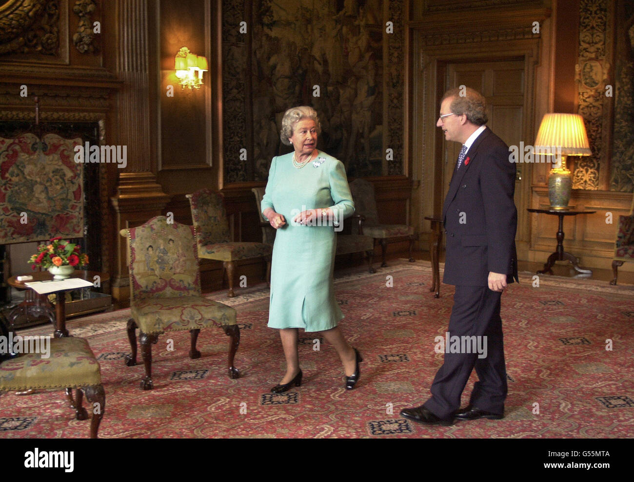 Queen Elizabeth II in Edinburgh Stock Photo - Alamy