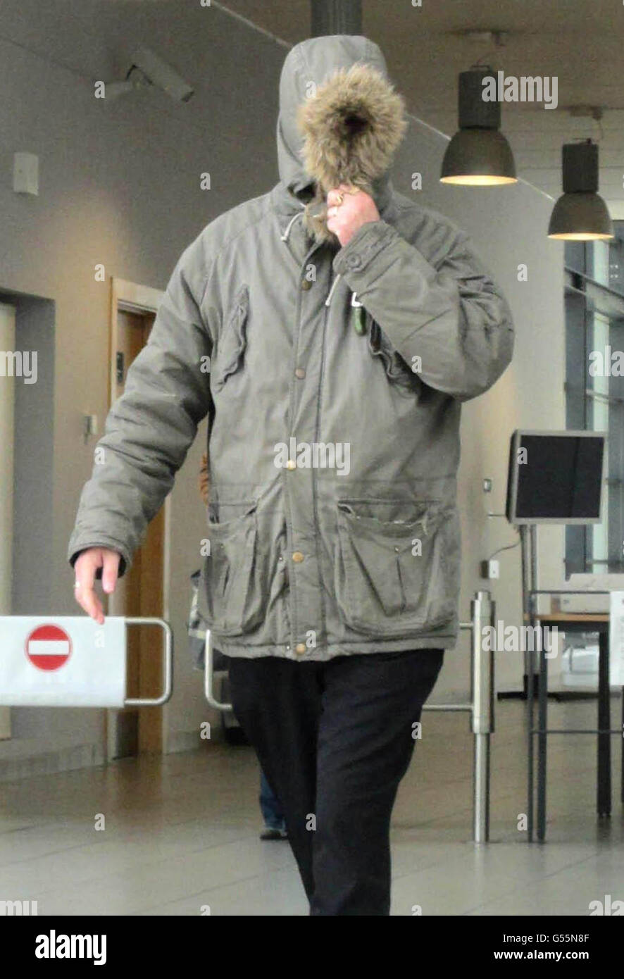 Anthony monaghan leaving ipswich crown court hi-res stock photography ...