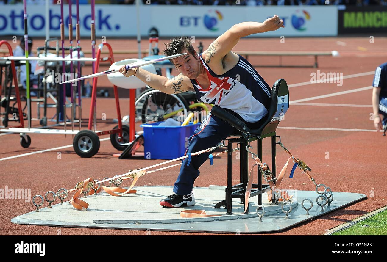 Great Britain's Nathan Stephens during the F54/55/56/57/58 Seated ...