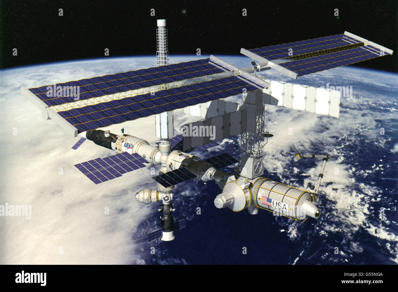 NASA Space Station 2 Stock Photo - Alamy