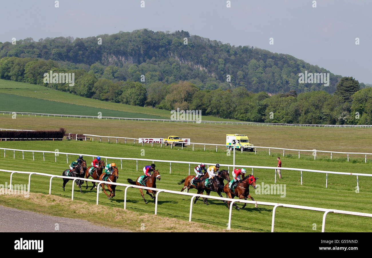 Horse Racing - Chepstow Racecourse. Ifan leads the field in the early ...