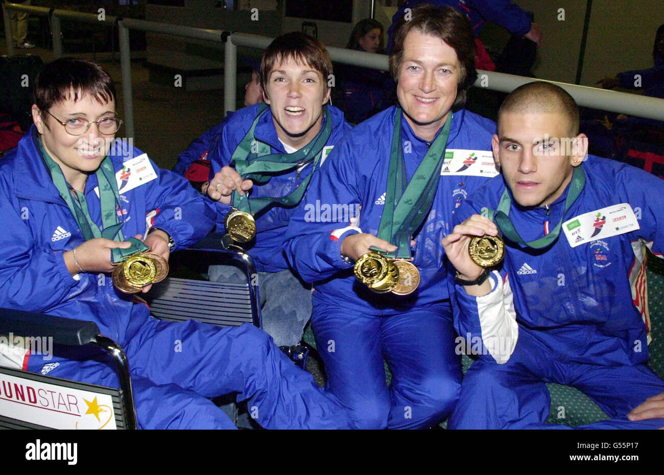 Paralympics Gold Medallists Stock Photo - Alamy