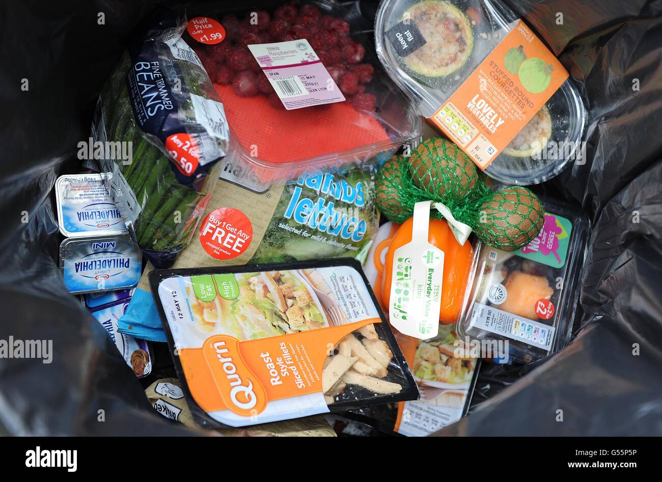 Waste food stock Stock Photo - Alamy