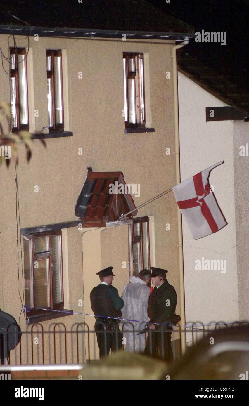 Ulster murder scene Stock Photo - Alamy