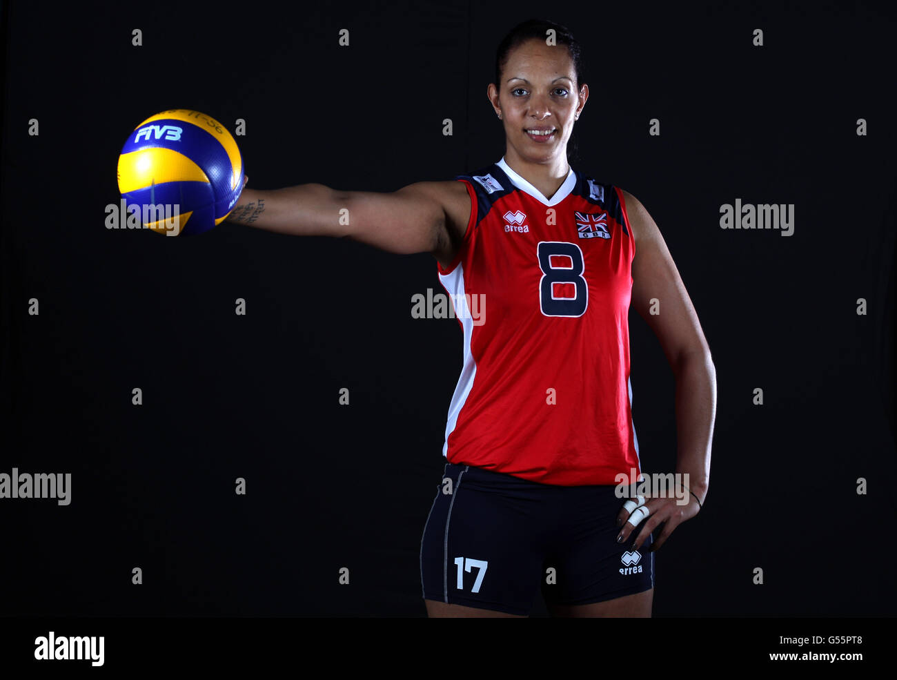 GB Women's Volleyball player Rachel Bragg during a photocall at the ...