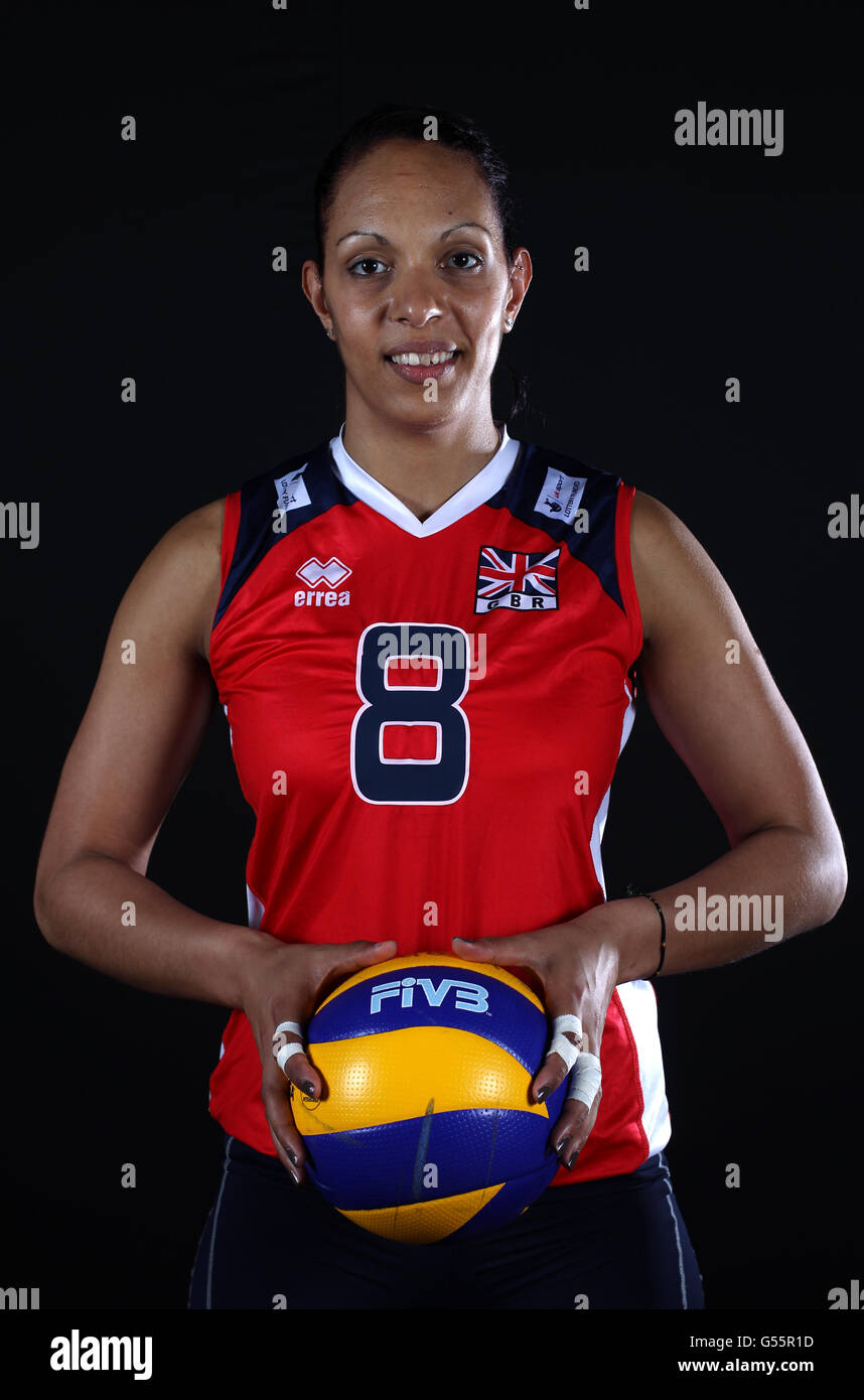 GB Women's Volleyball player Rachel Bragg during a photocall at the ...
