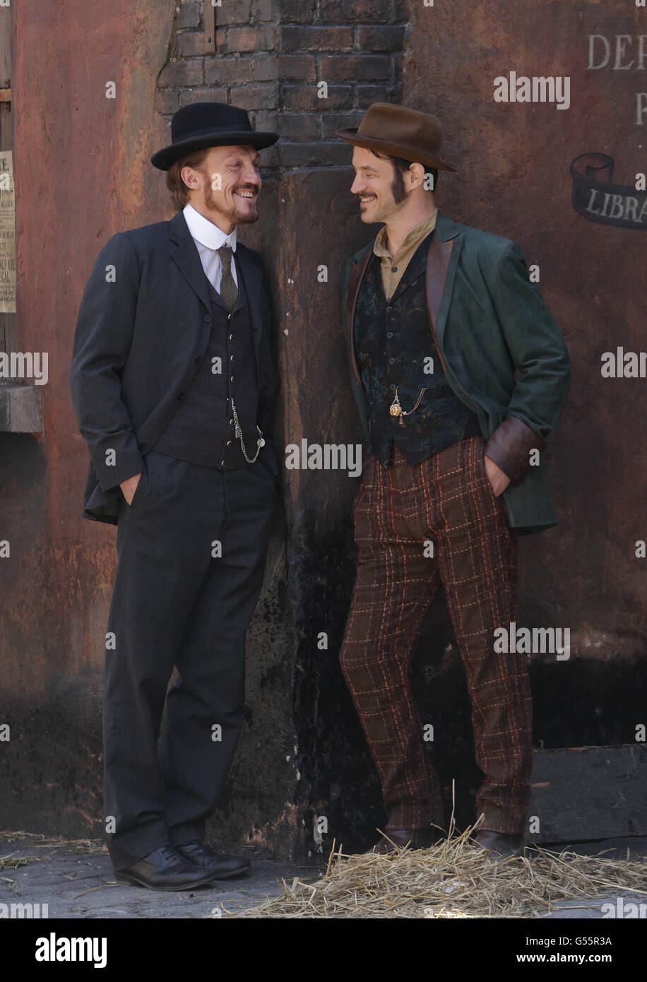 Ripper Street filming Stock Photo - Alamy