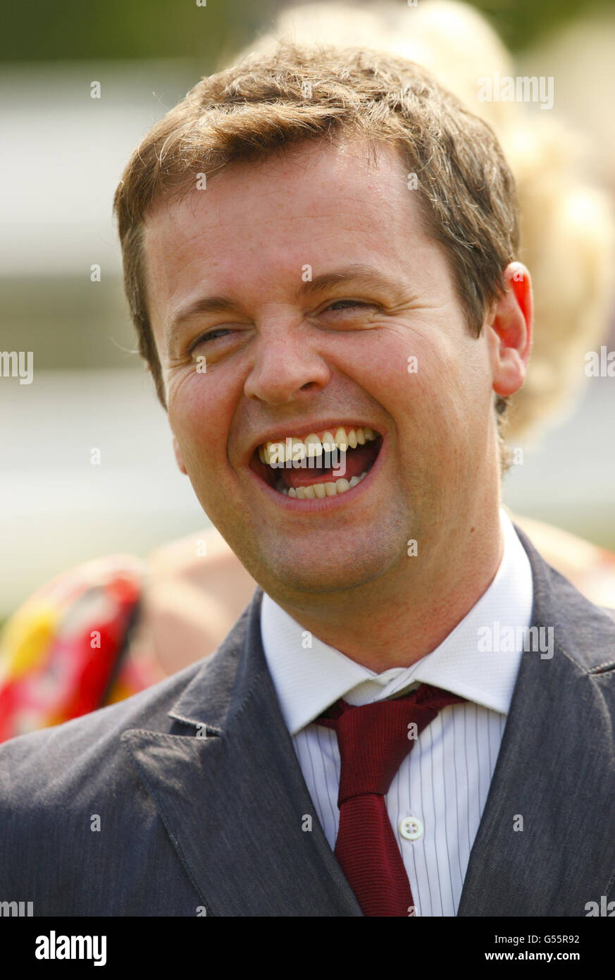 Declan Donnelly at Goodwood with Anthony McPartlin (not pictured ...