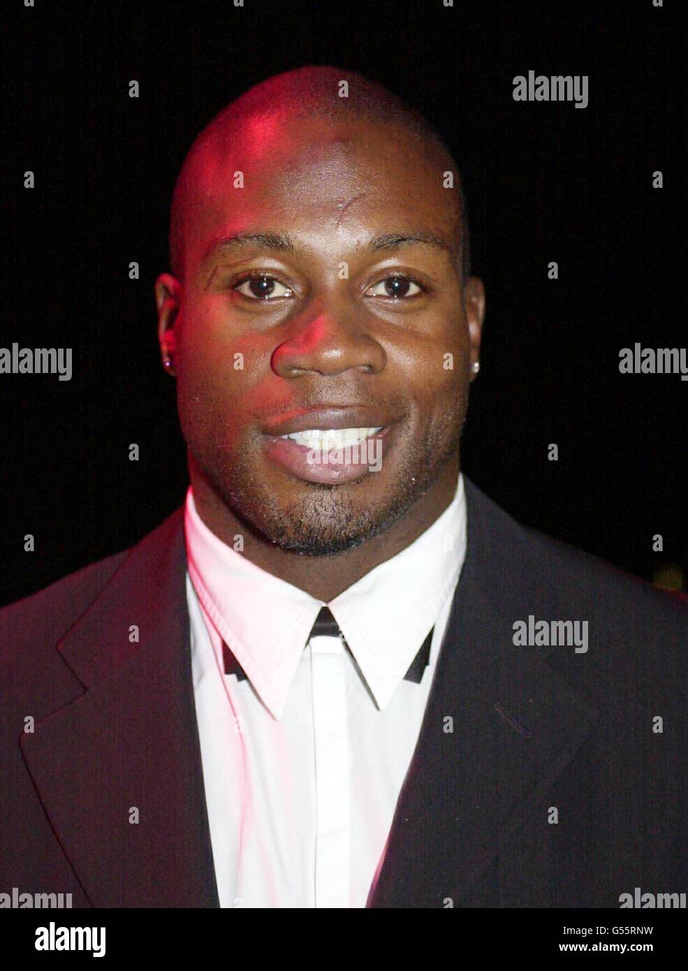 Rugby League star Martin Offiah arriving at Wembley Stadium for the AXA ...
