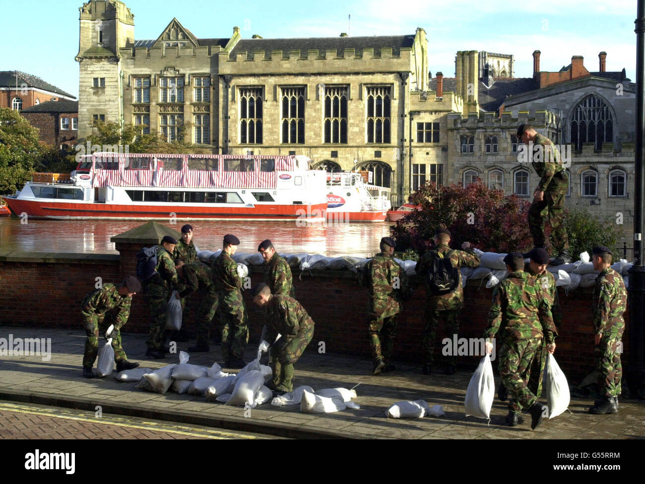 Floods york army hi-res stock photography and images - Alamy
