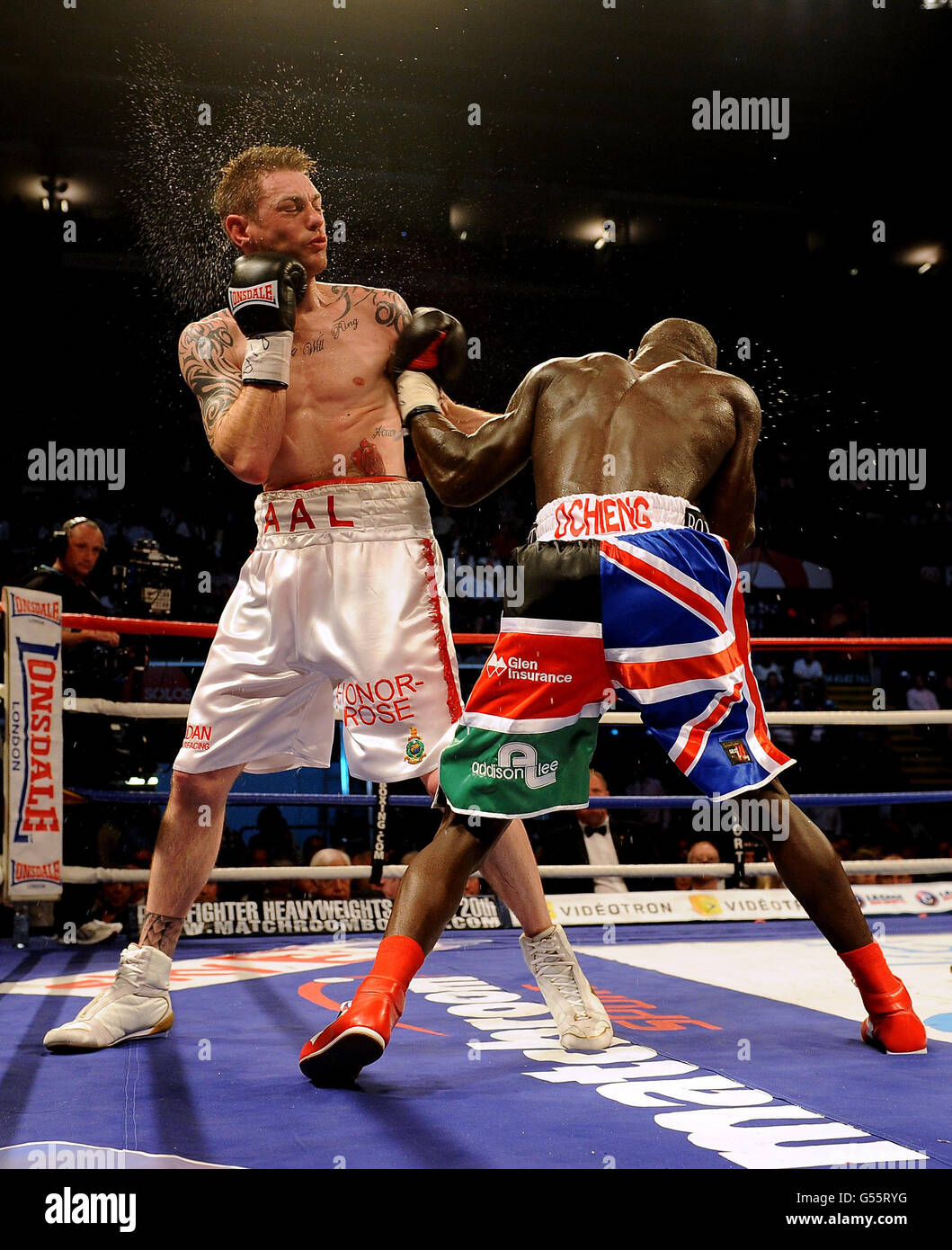 Boxing - Capital FM Arena Stock Photo - Alamy