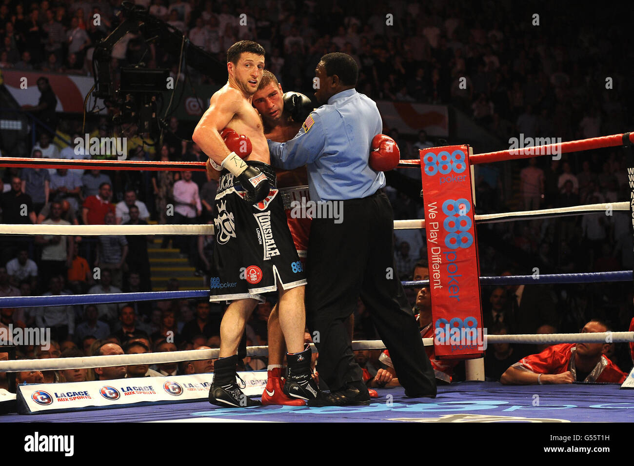 Boxing - Capital FM Arena Stock Photo - Alamy