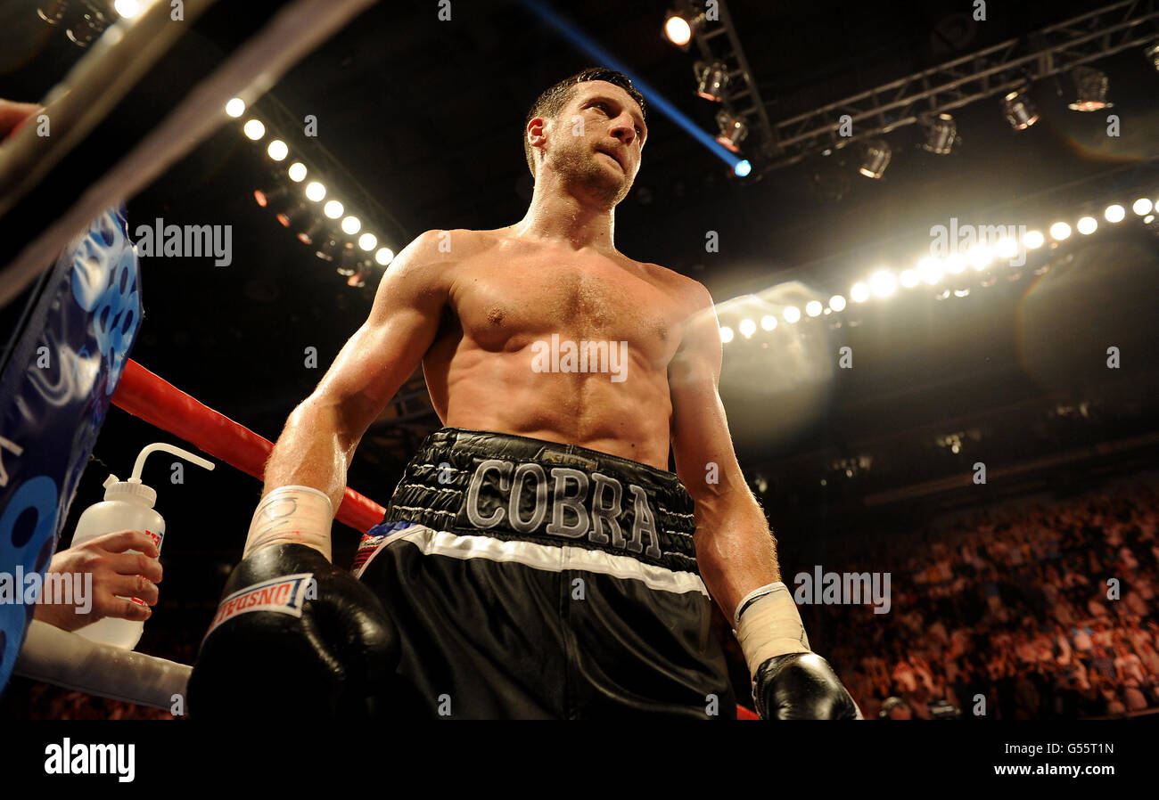 Boxing - Capital FM Arena. Carl Froch during his IBF super-middleweight ...