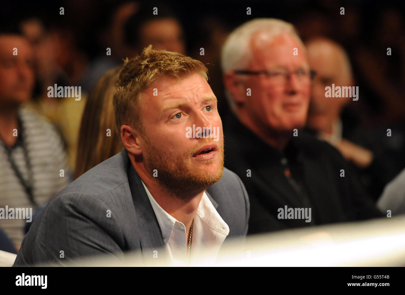 Andrew Flintoff Boxing High Resolution Stock Photography and Images - Alamy