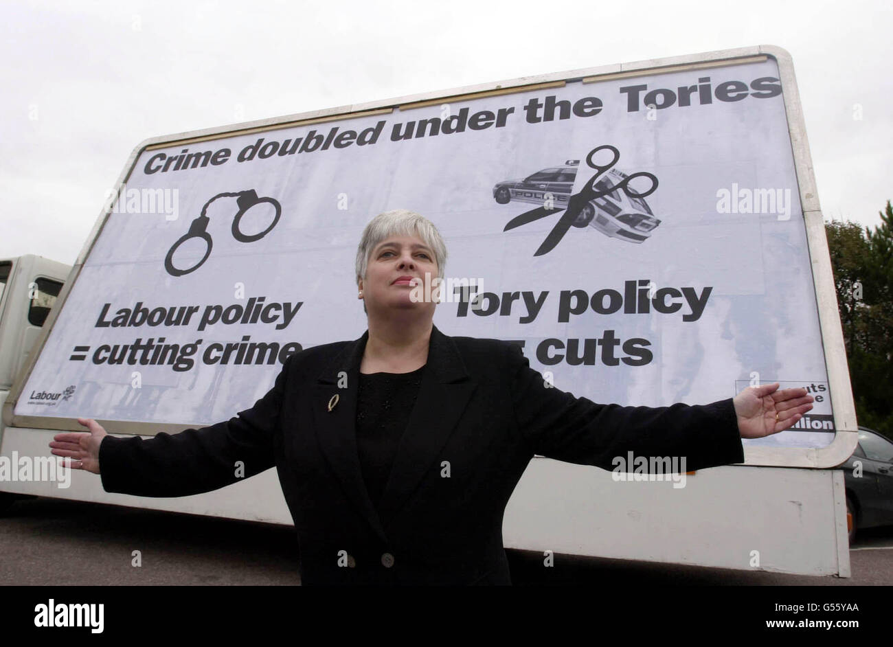 Labour's minister in charge of immigration, Barbara Roche unveils a ...