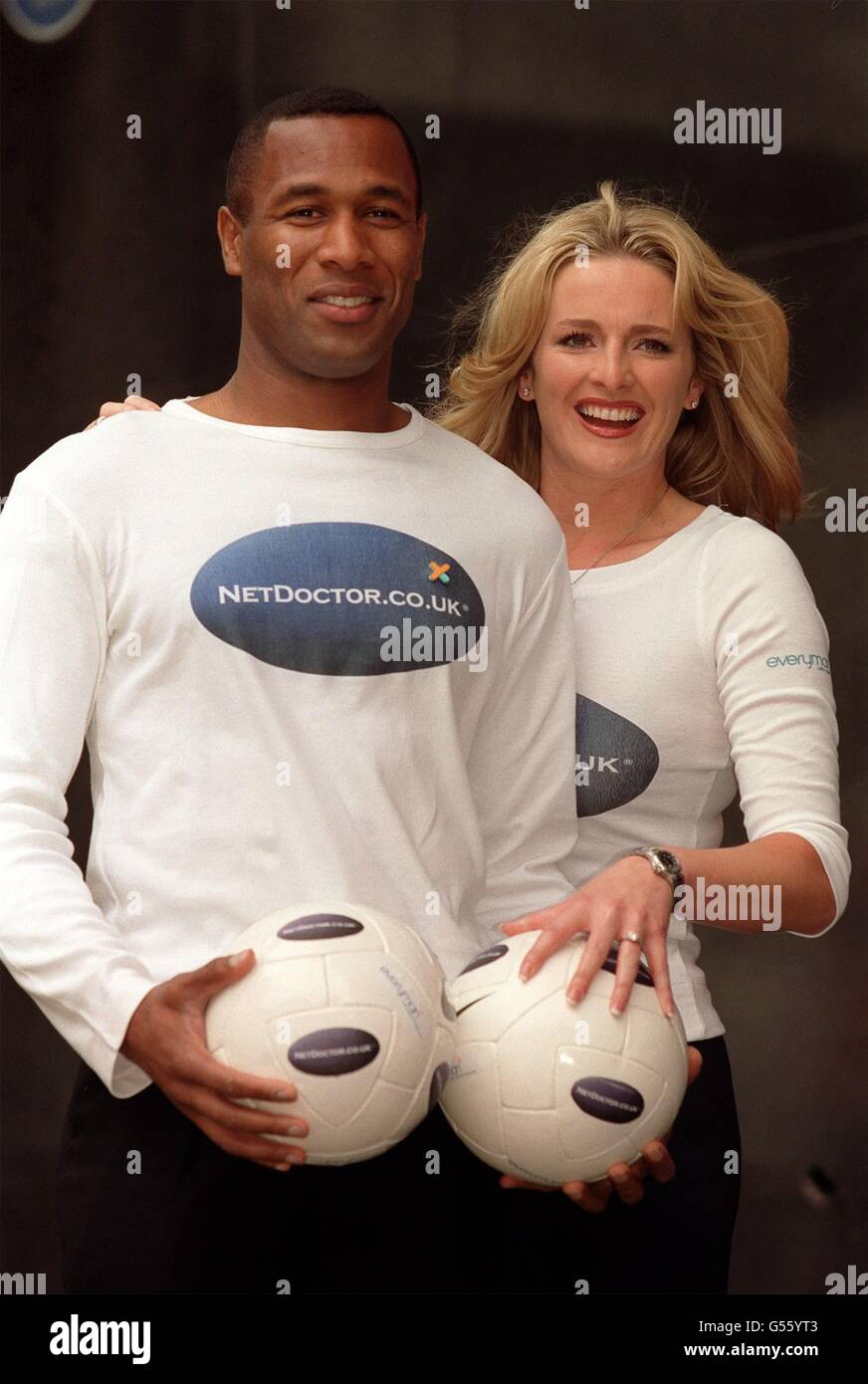 Les Ferdinand and Gabby Yorath launch the NetDoctor.co.uk 'His Health ...