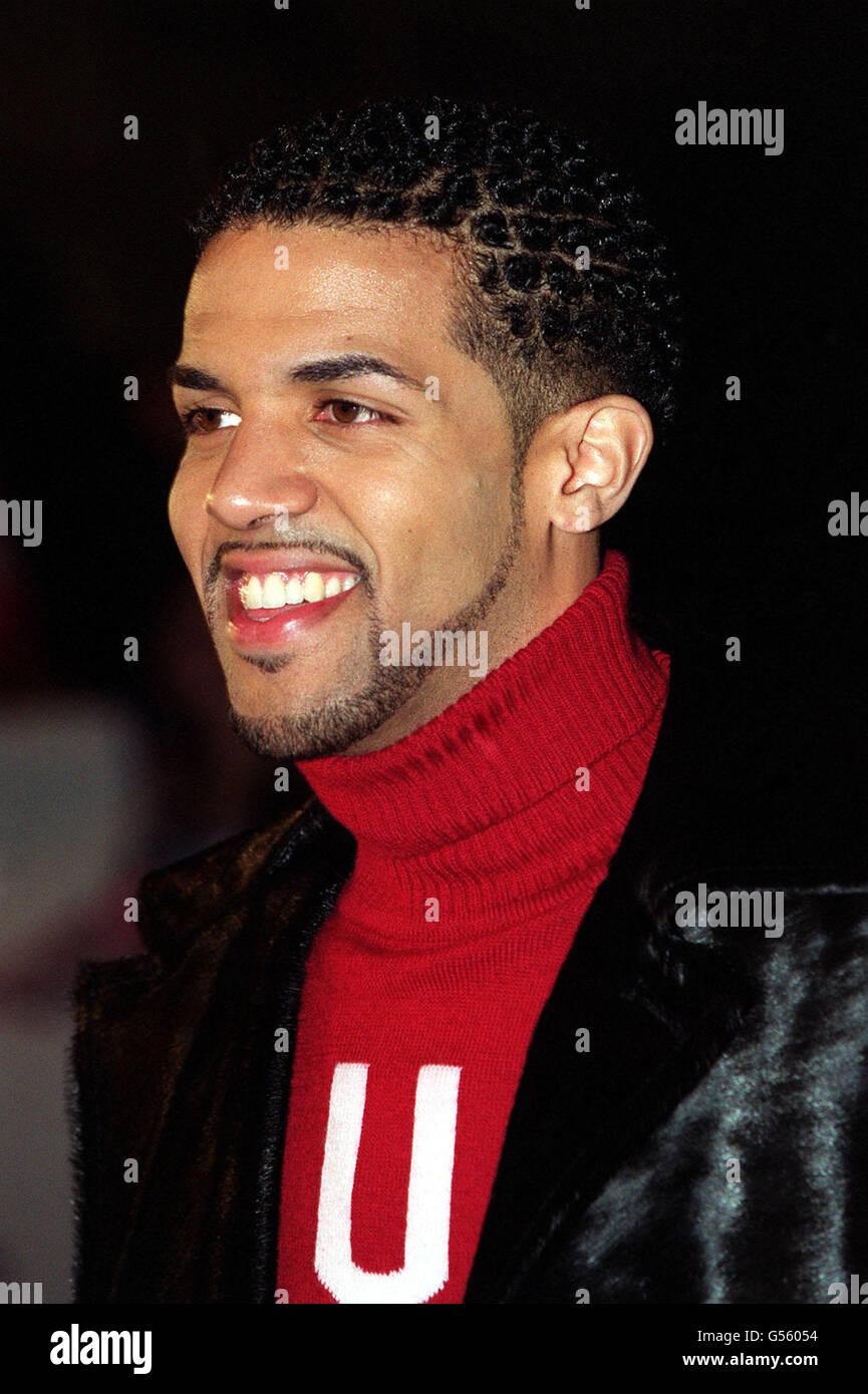 MOBO Awards Craig David Stock Photo - Alamy