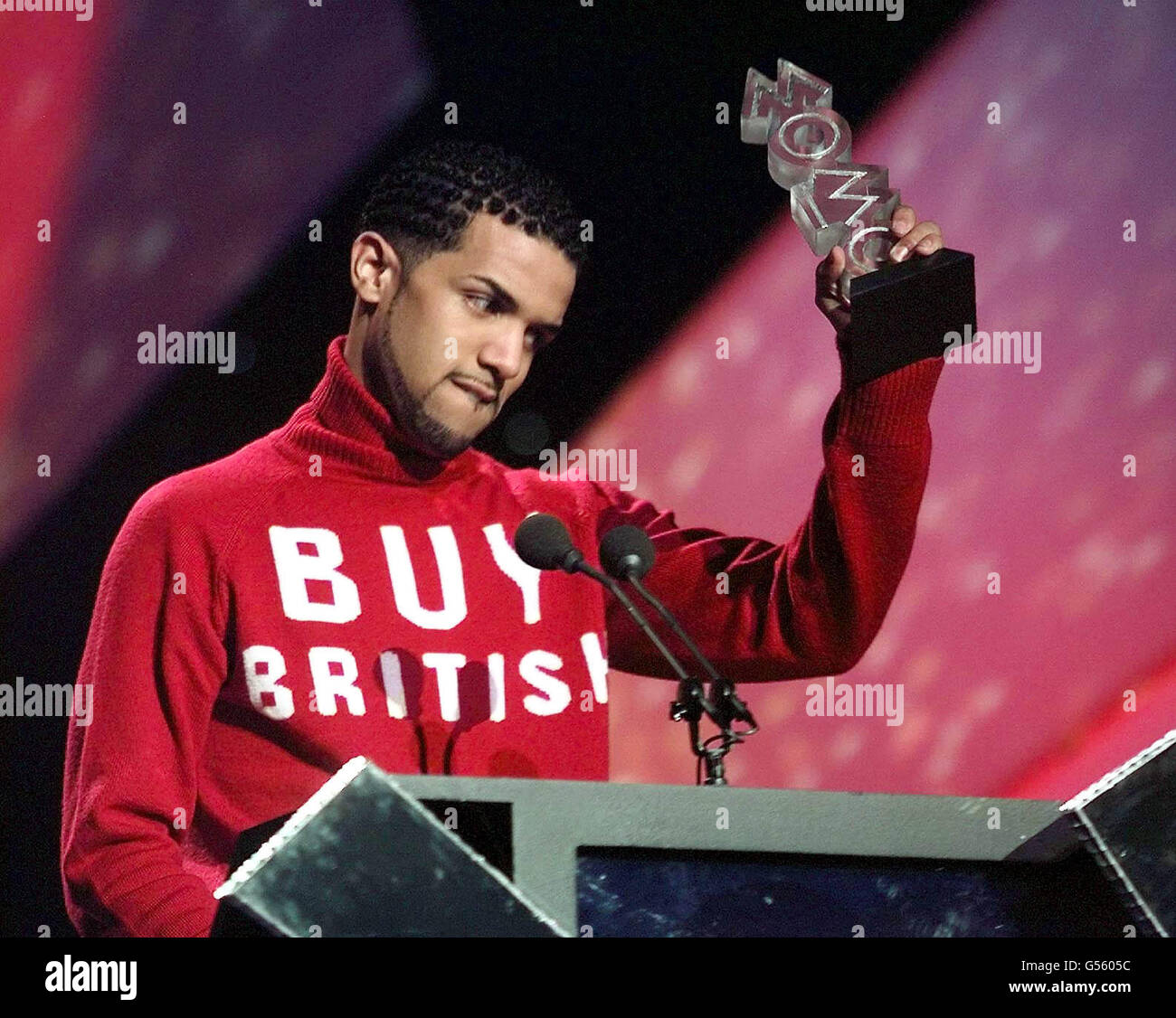 MOBO Awards Craig David Stock Photo - Alamy