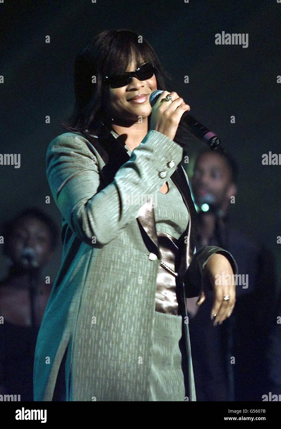 Singer Gabrielle performs "Rise" at the Music of Black Origin (MOBO ...